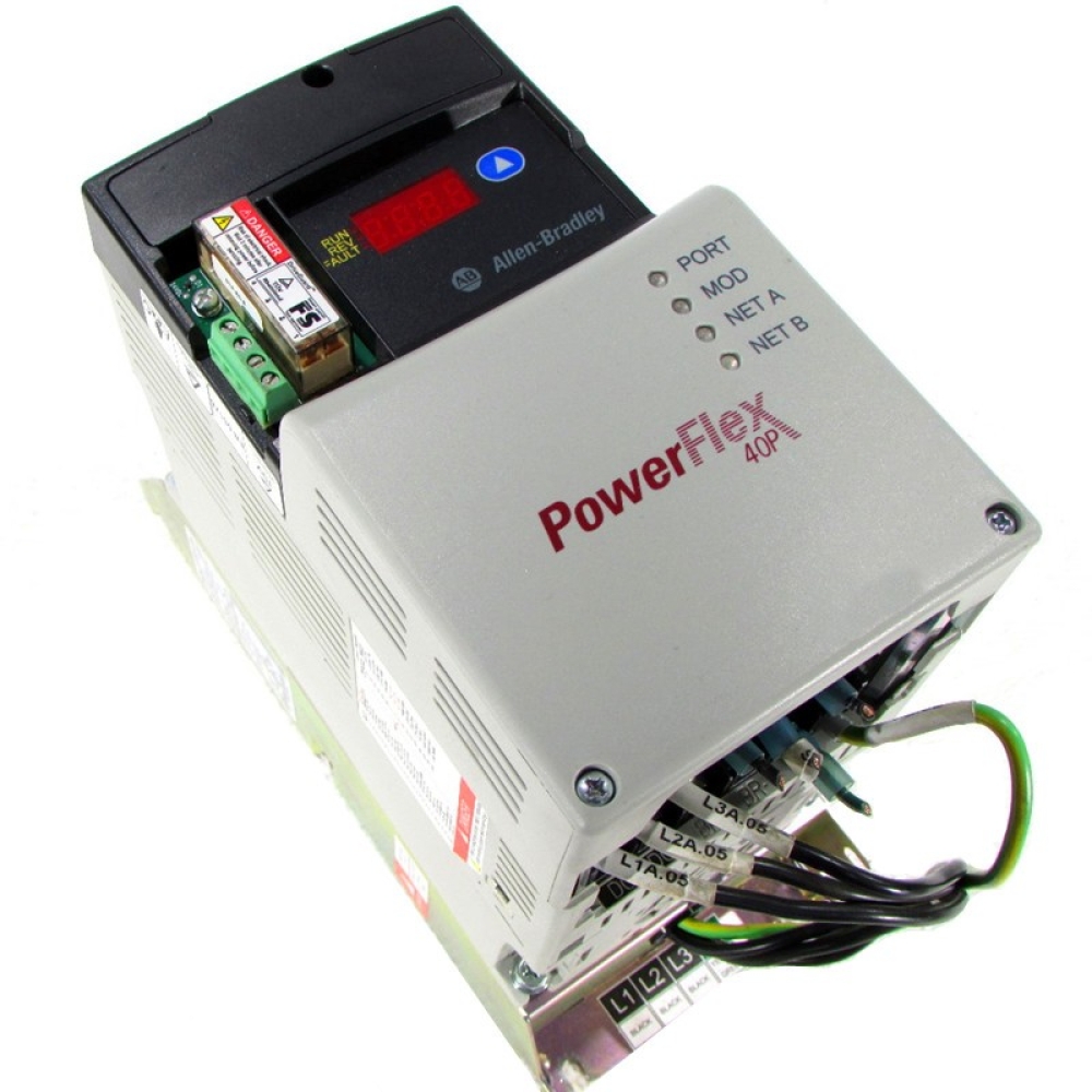 Allen-Bradley 22D-B012N104 PowerFlex 40P 2.2 kW (3 Hp) AC Drive ...