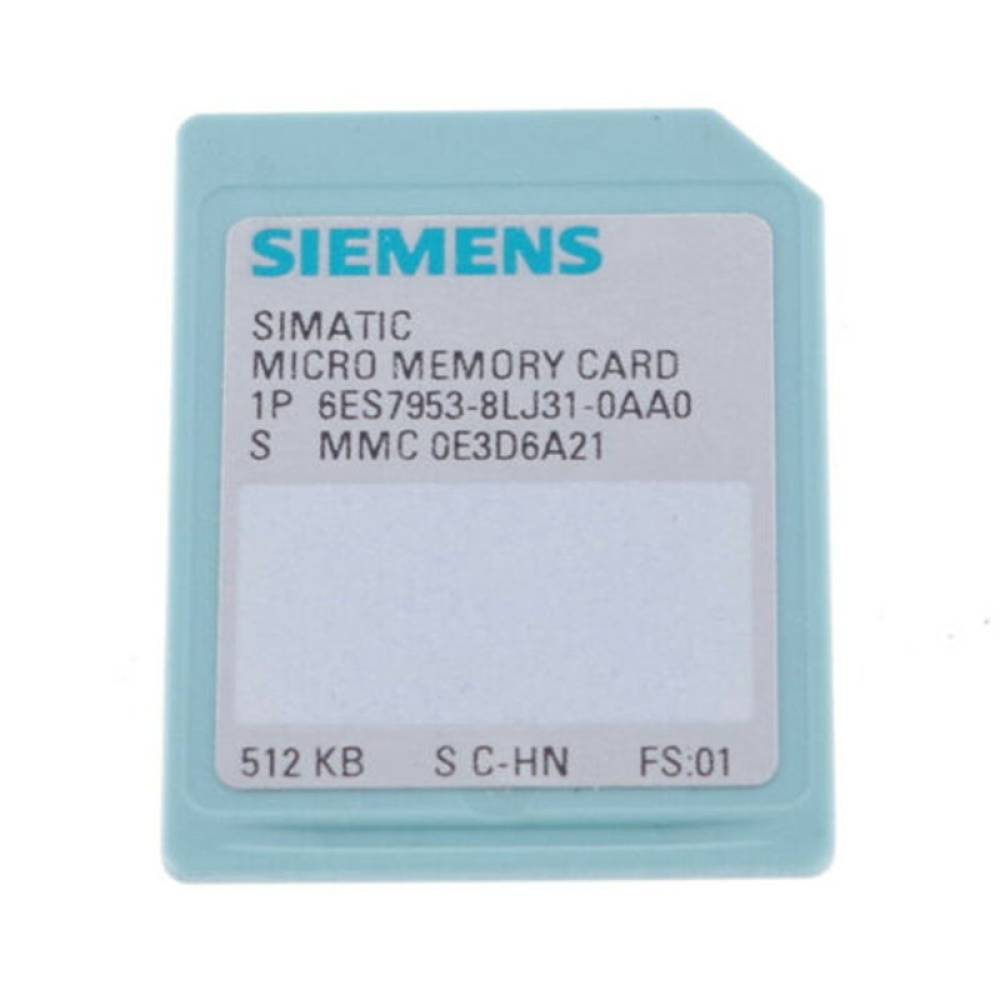 Siemens 6ES7953-8LJ31-0AA0 Tarjeta de micromemoria SIMATIC S7-300 Original&Nuevo en stock